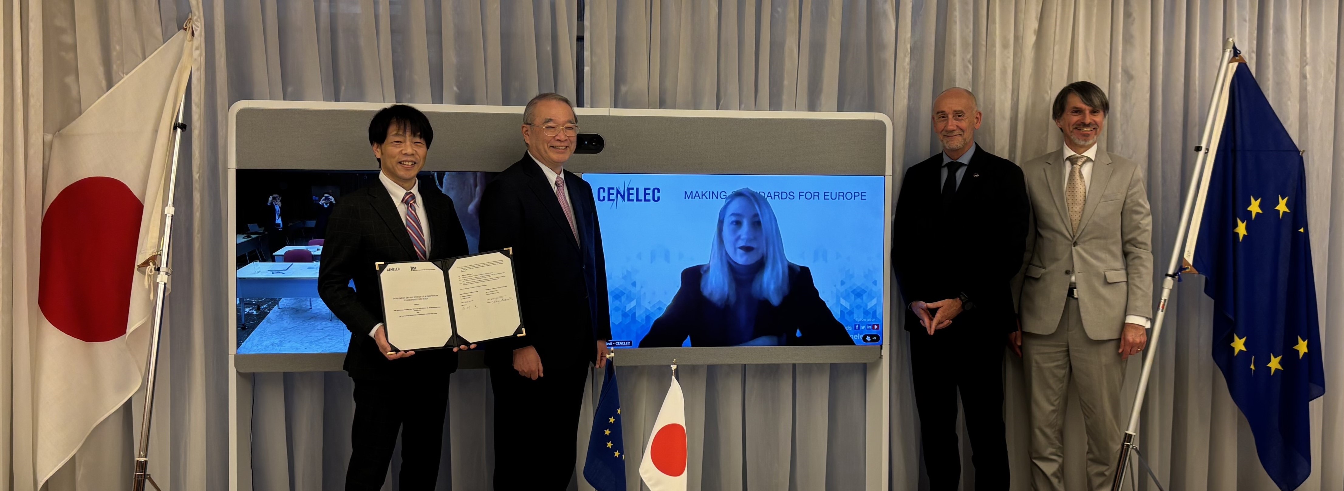 CENELEC establishes closer links with the Japanese Industrial Standards ...