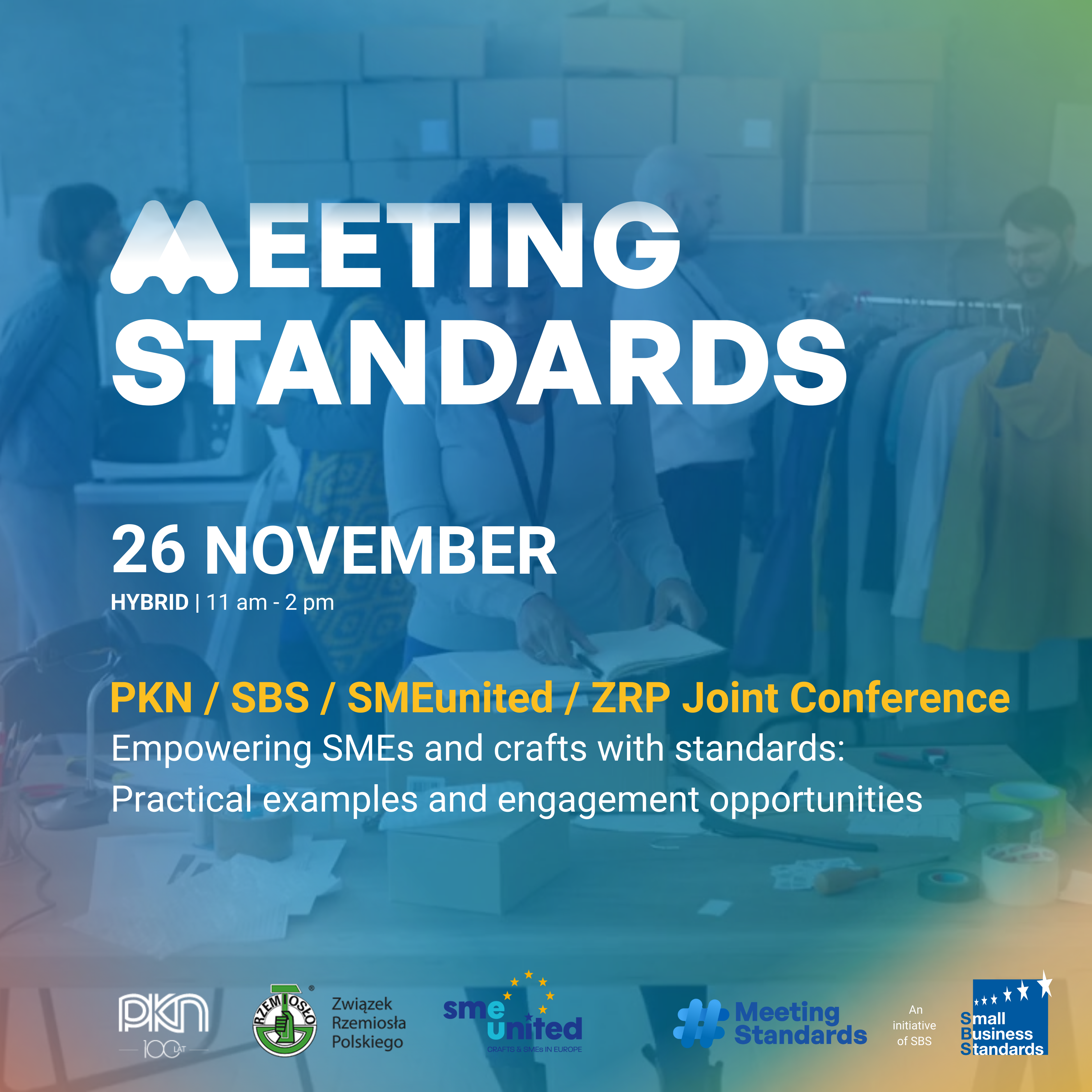 #MeetingStandards: Workshop on Empowering SMEs and crafts with ...